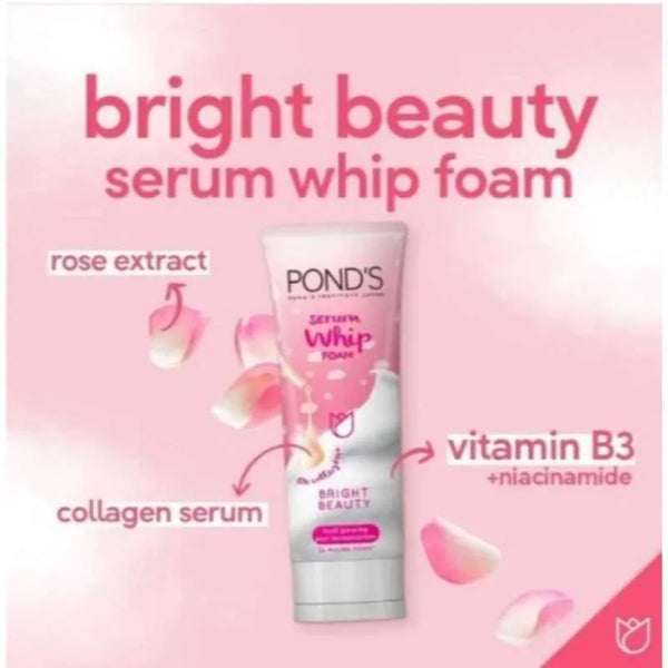 Pond's Bright Beauty Serum Whip Foam | Brandcity.pk